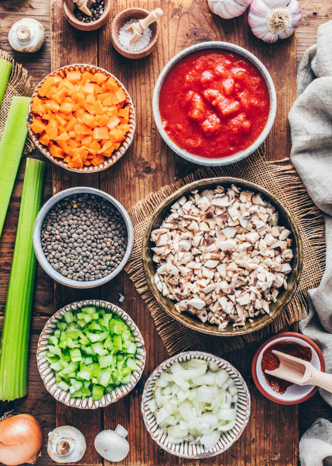 Mushroom & Lentil Ragu | Best Vegan Recipe - Bianca Zapatka | Recipes