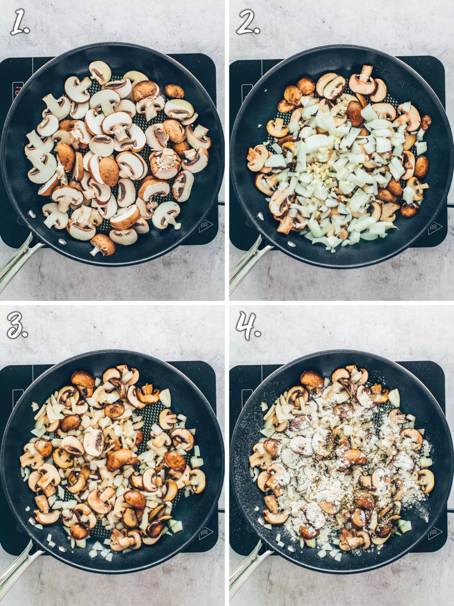 Vegane Rahm-Champignons (Pilz-Sauce) - Bianca Zapatka | Rezepte