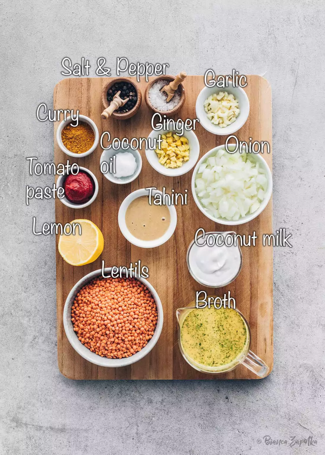 Red Lentil Dip - Indian Dal Spread - Bianca Zapatka | Recipes