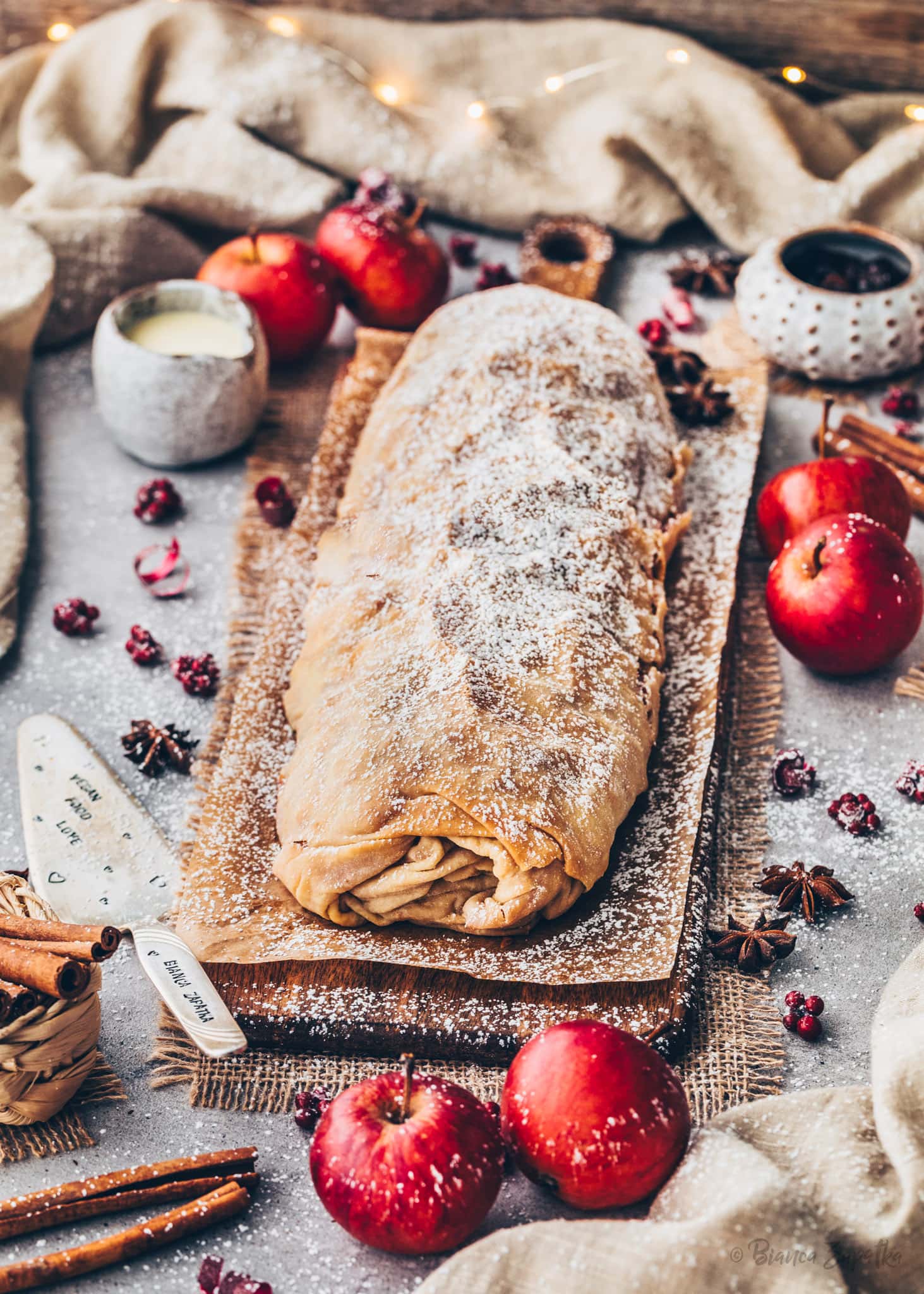 Apple Strudel Recipe (Homemade German Apfelstrudel) - Bianca Zapatka ...